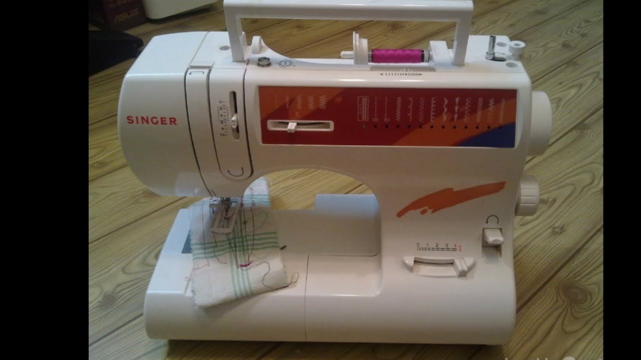небольшой ремонт Singer 6412 - YouTube