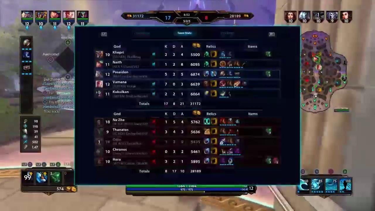 Smite uncle sam skin review - YouTube