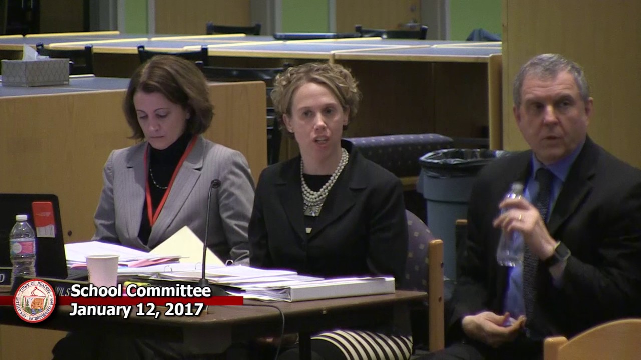 School Committee Meeting 1/12/17 - YouTube