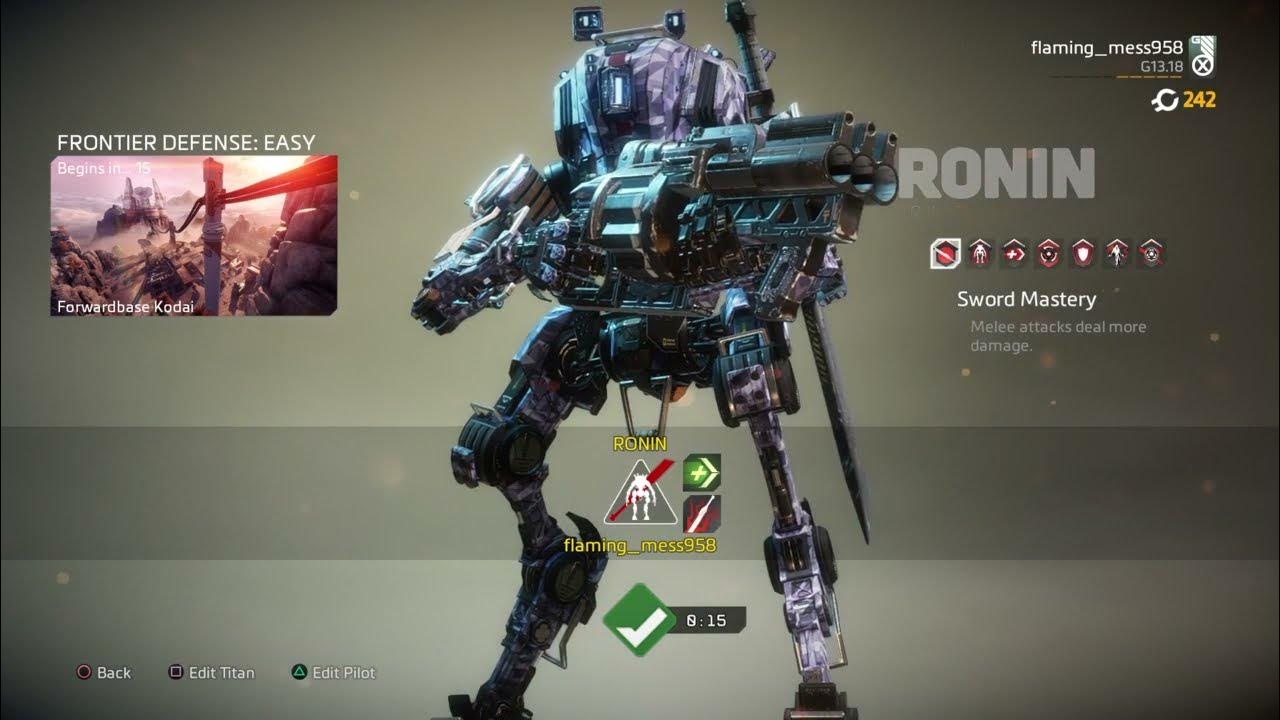 Titanfall 2 Solo Frontier Defense Forwardbase Kodai Any% Speedrun - YouTube