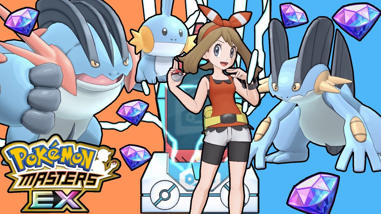 26K MAY AND SWAMPERT SCOUT SUMMONS! | Pokemon Masters EX - YouTube