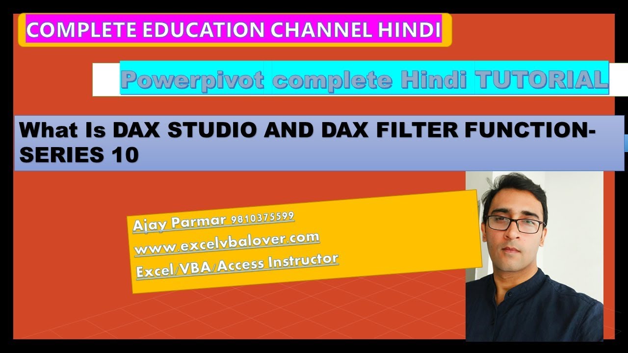 KNOW YOUR DAX FILTER FUNCTION And DAX STUDIO POWERPIVOT SERIES 10 YouTube know-your-dax-filter-function-and-dax-studio-powerpivot-series-10-youtube