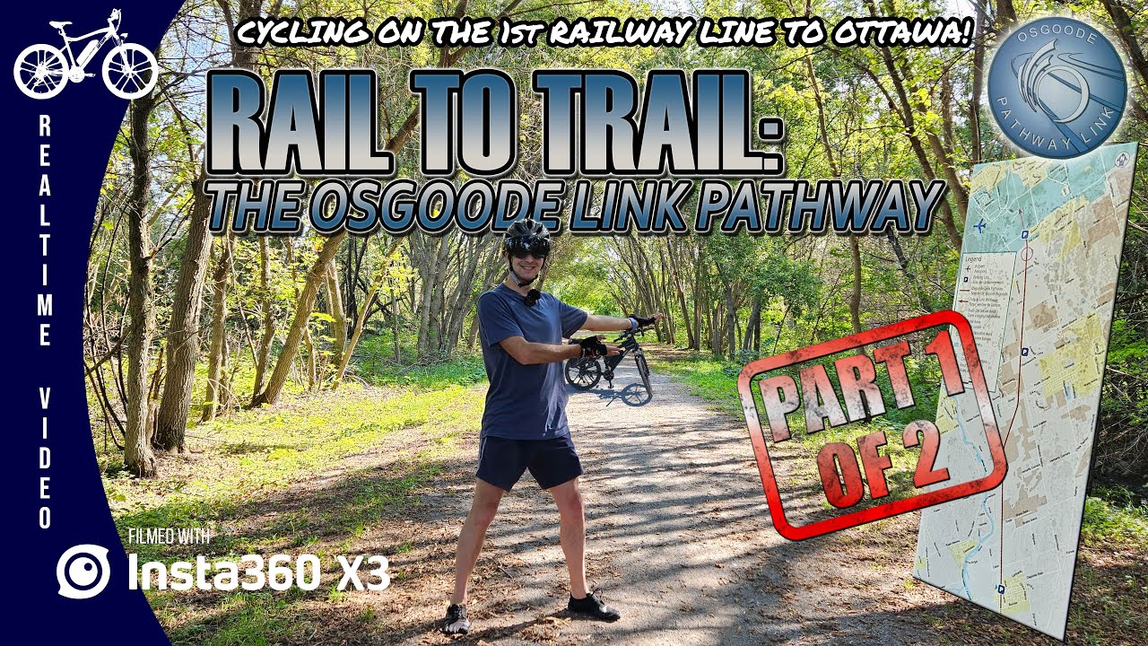 RAIL TO TRAIL: The Osgoode Link Pathway #1 - YouTube