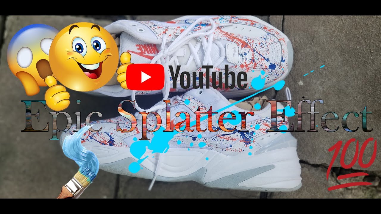 Epic Custom splatter effect - YouTube