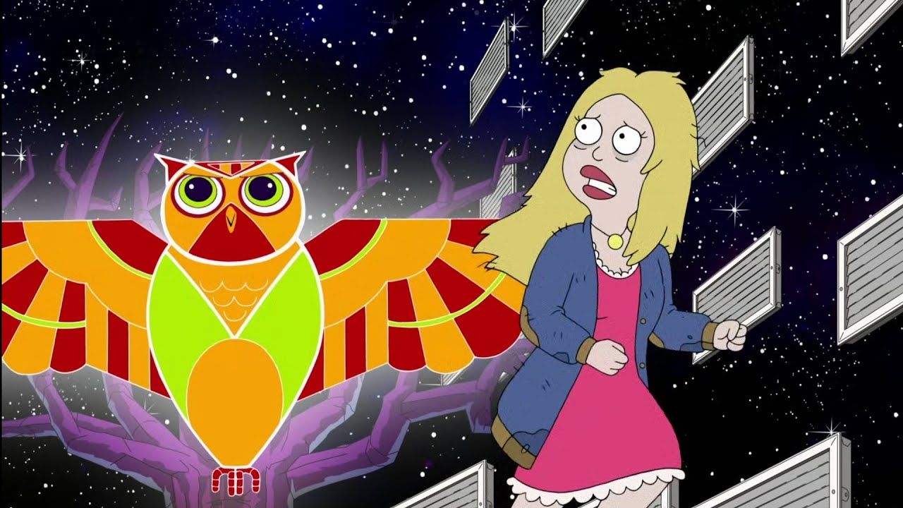 American Dad: Francine trapped in a cursed motel for eternity. - YouTube
