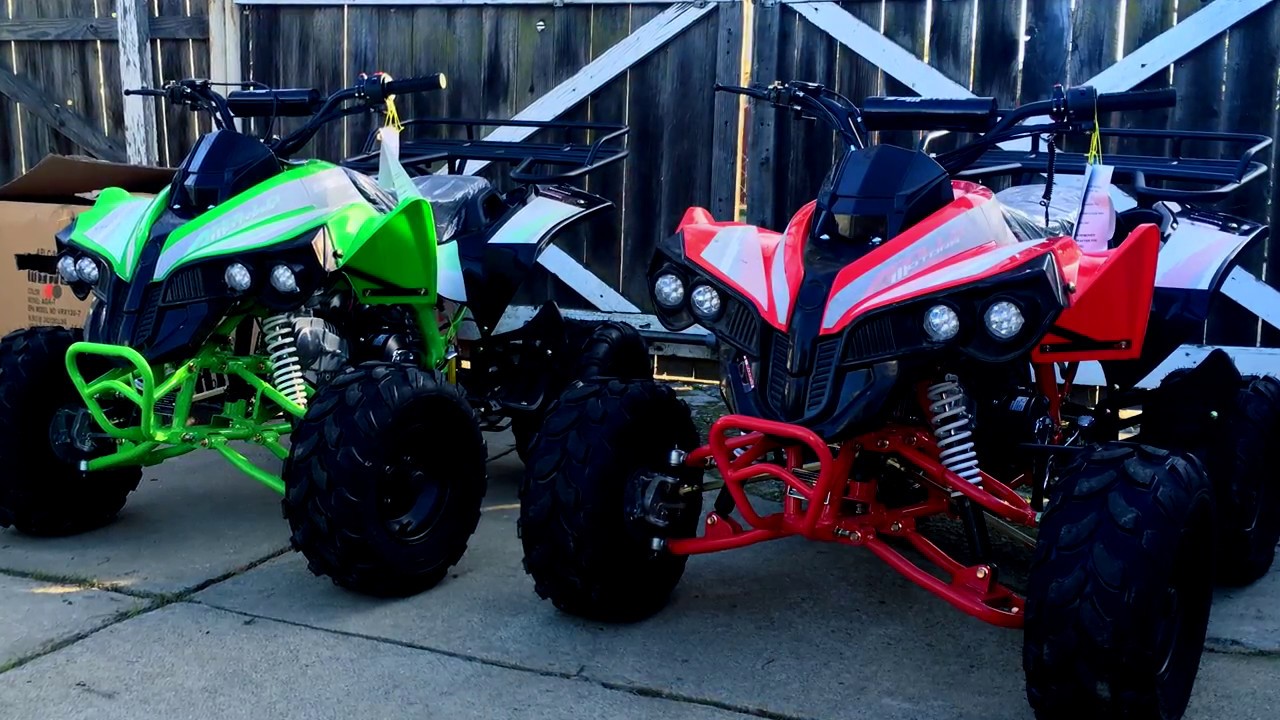 Apollo Sportrax ATV 125cc Assembly Part 1 - YouTube