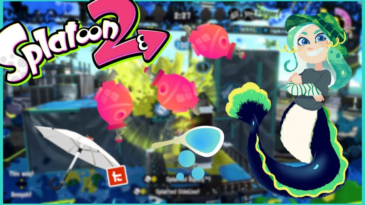 Splatoon 2 - K Master Plays Kenza Undercover Brella - YouTube