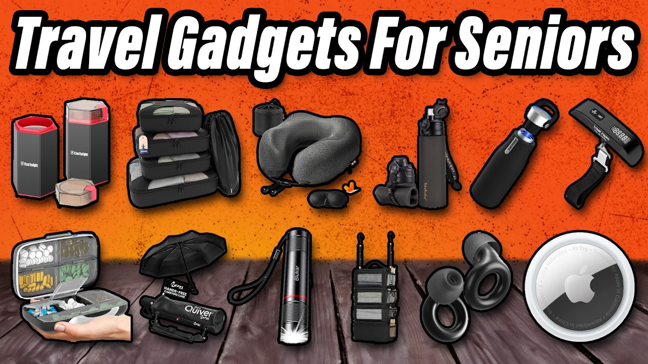 30 Best Gadgets For Seniors To Make Traveling Easier And Safer - YouTube