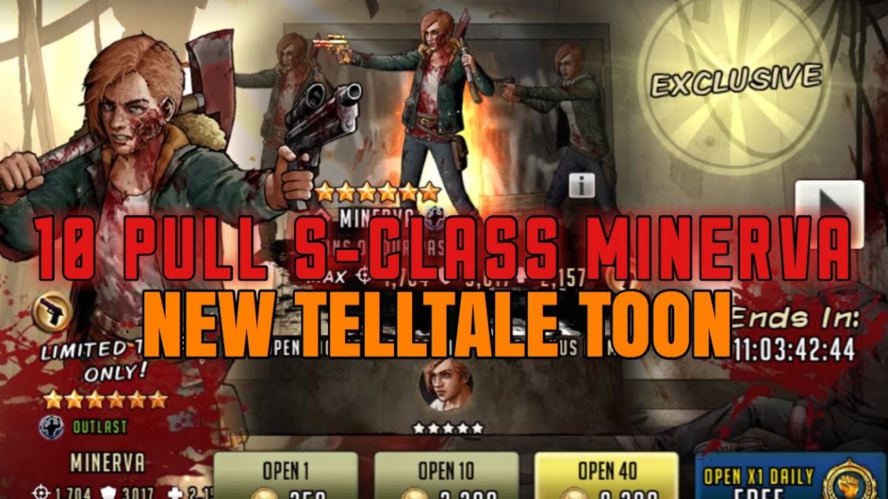 10 PULL NEW S-CLASS TELLTALE MINERVA (CRAZY DEFENCE) - Walking Dead ...