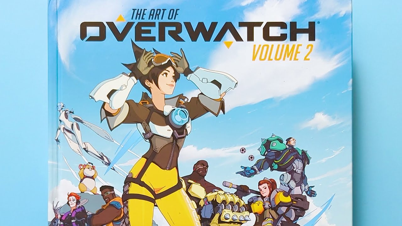 The Art of Overwatch Volume 2 (ASMR Book Flip Through) - YouTube