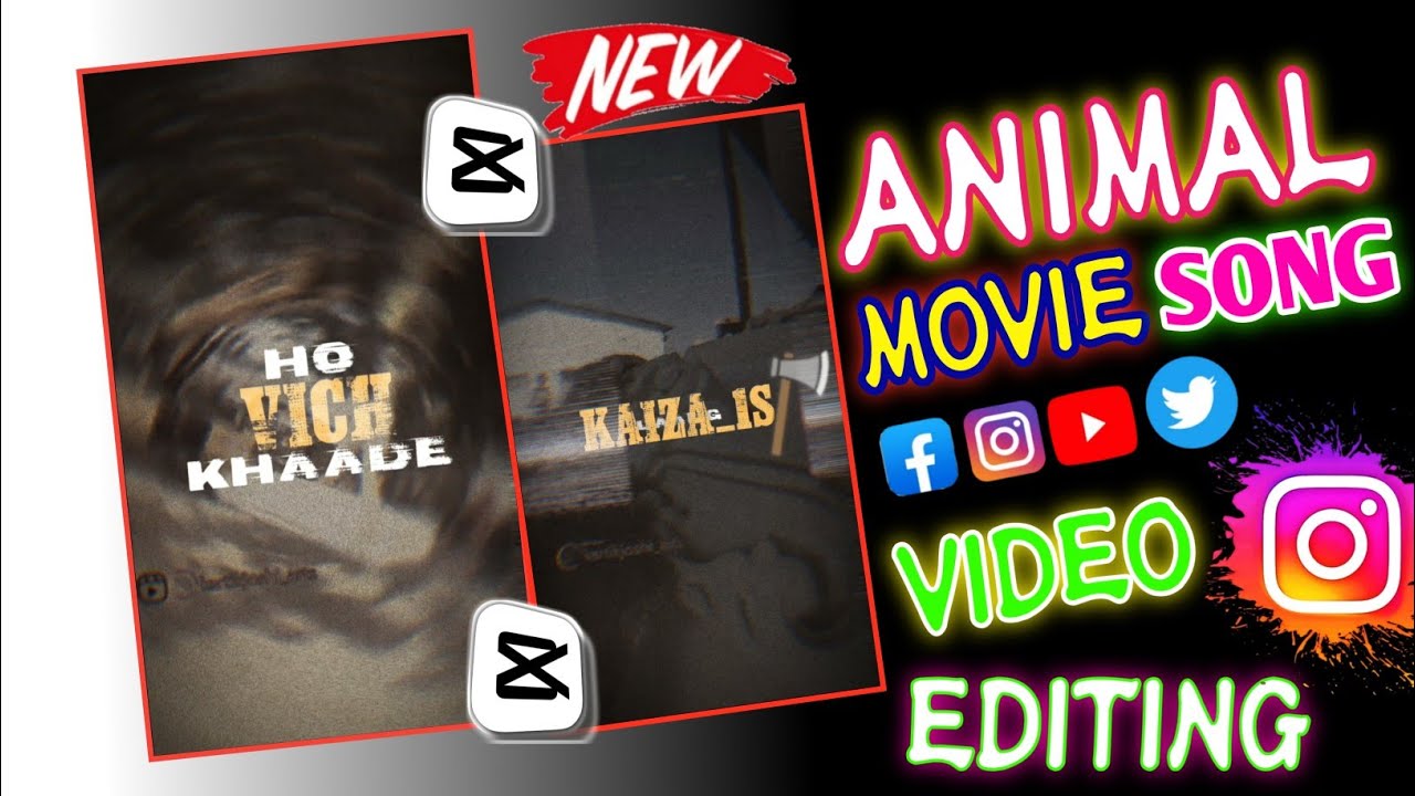 Animal movie song editing || alight motion video editing - YouTube