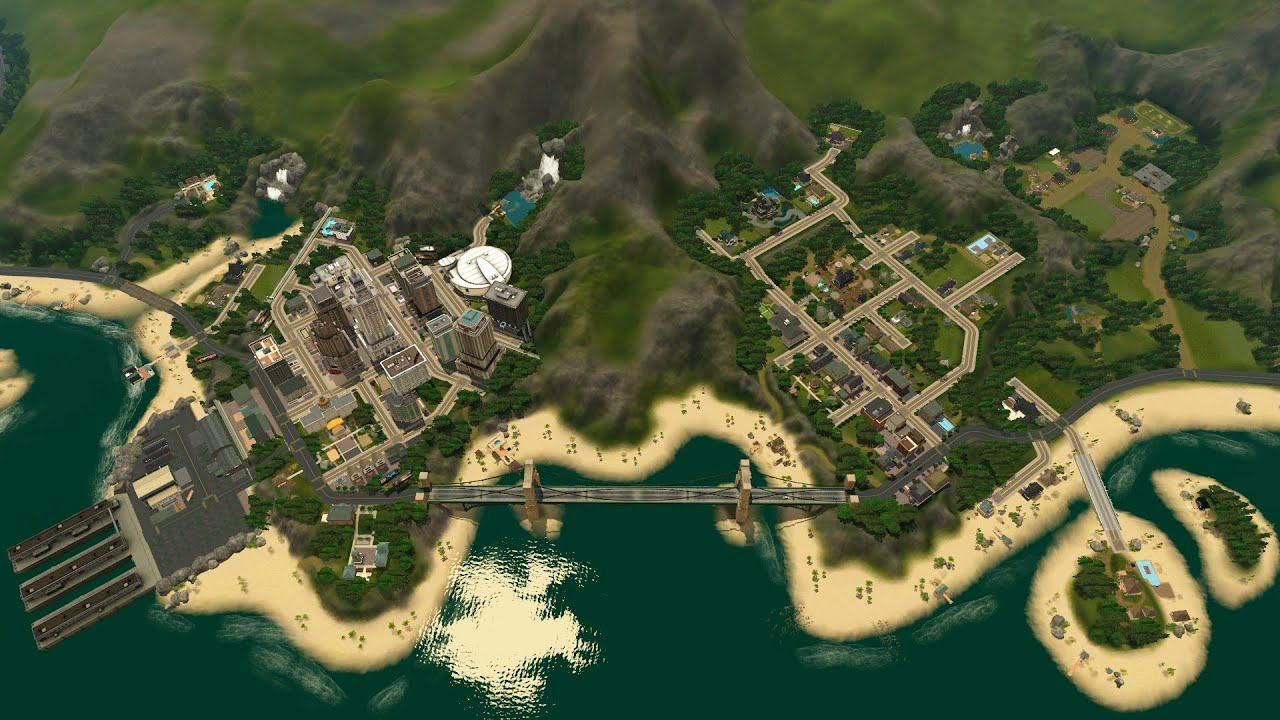 Testing Performance in Evansdale County (Custom TS3 World) - YouTube