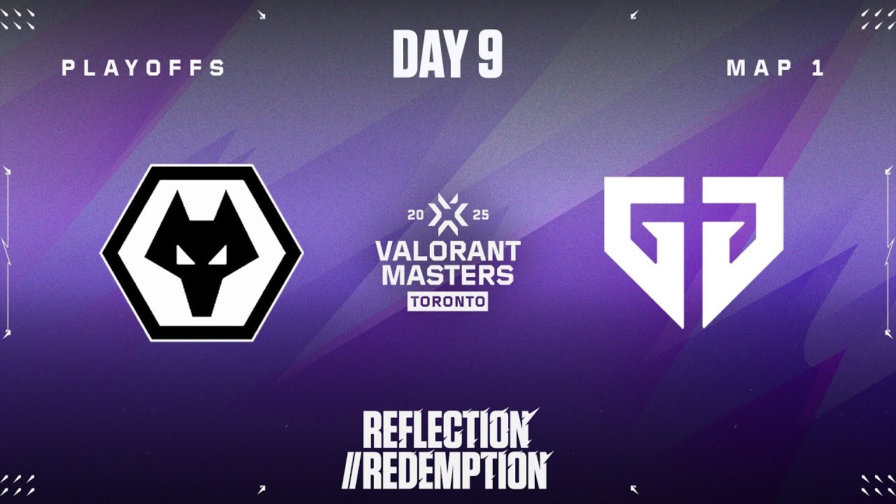 WOL vs GEN — VALORANT Masters Toronto — Fase Eliminatoria — Día 9 ...
