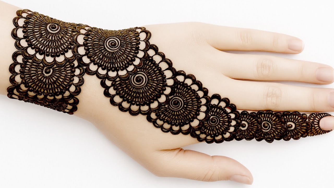 how to make mehndi design/latest mehndi design/mehandi laga do//mehandi ...