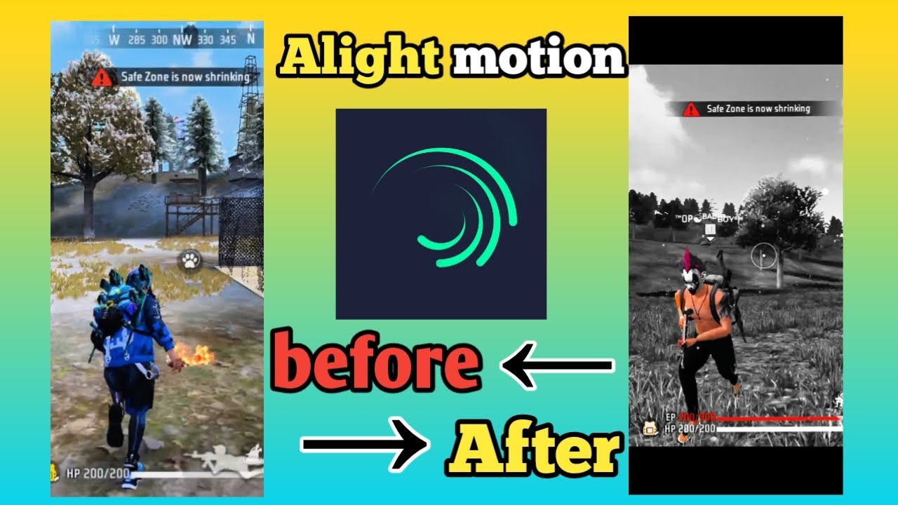 How to make Alight motion Editing | Before & After #videos #editing # ...