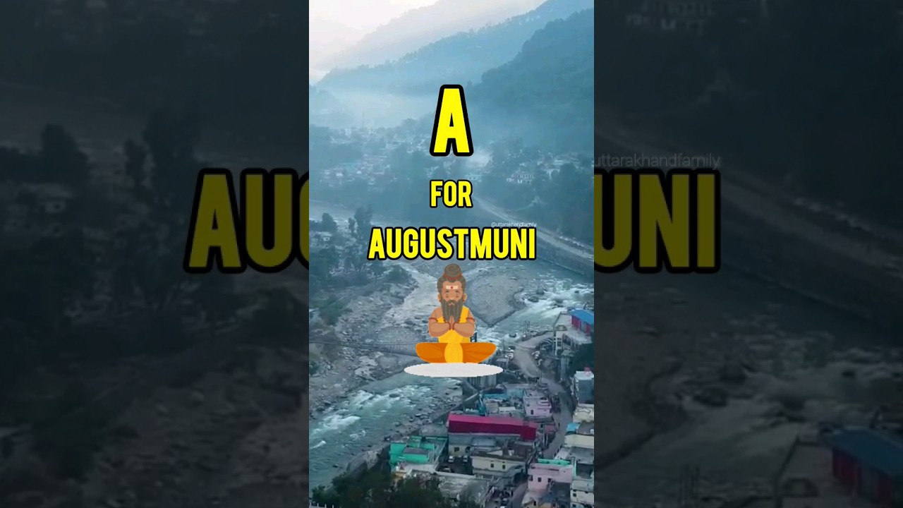 A for Augustmuni | Best Hidden and off-beat Place to Visit in ...