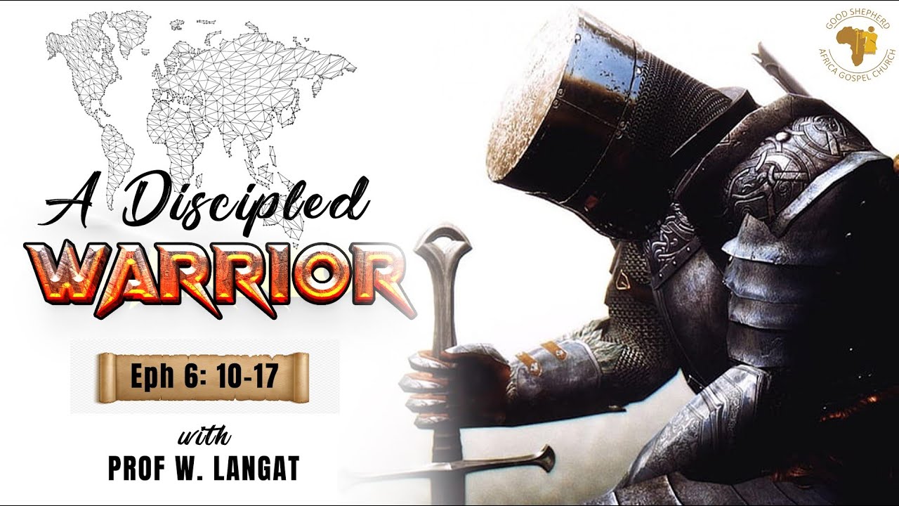 Sunday Worship || A Discipled Warrior || Prof W. Langat - YouTube