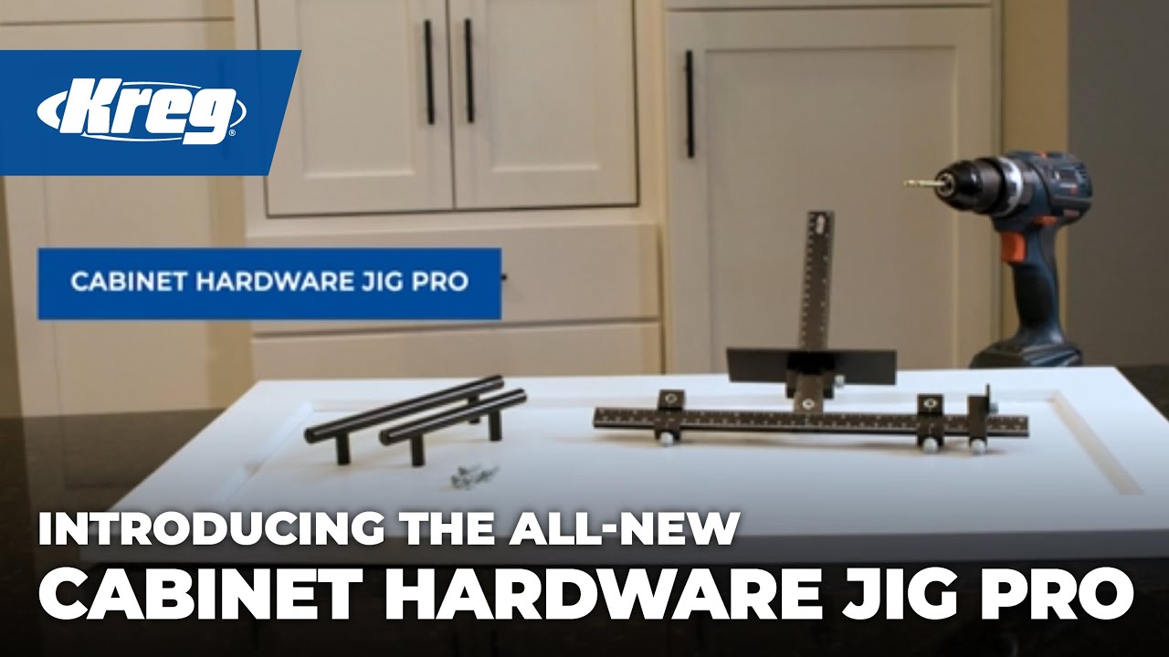 Kreg Cabinet Hardware Jig Pro - YouTube