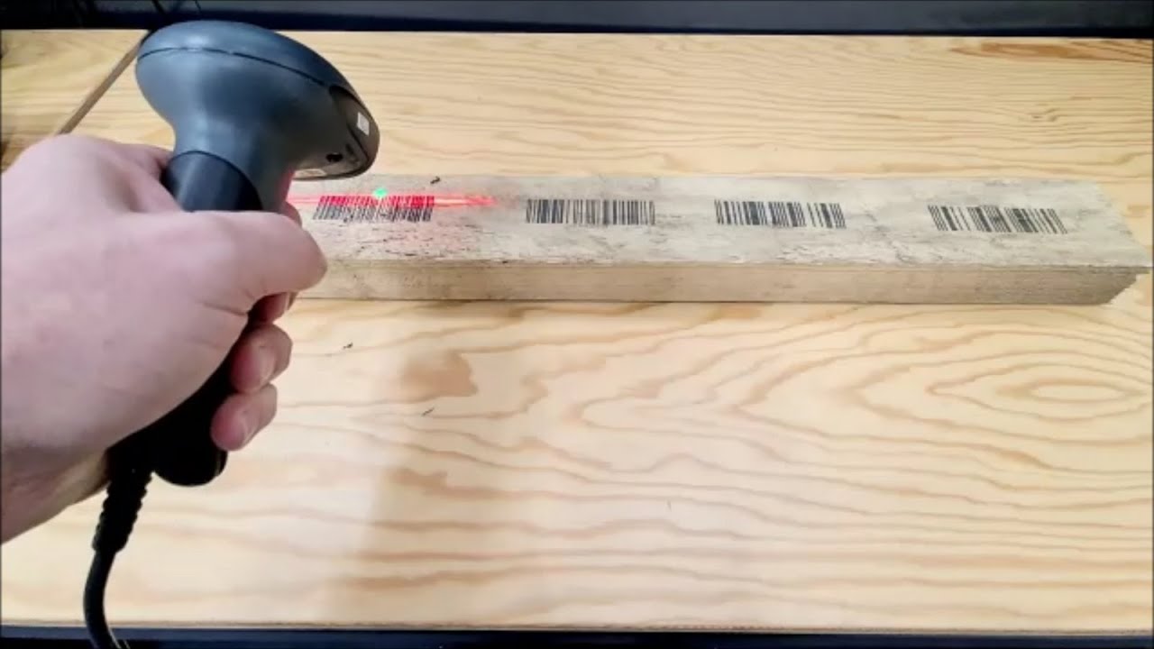 Printing Barcodes & QR Codes on Timber | Printing & scanning - YouTube