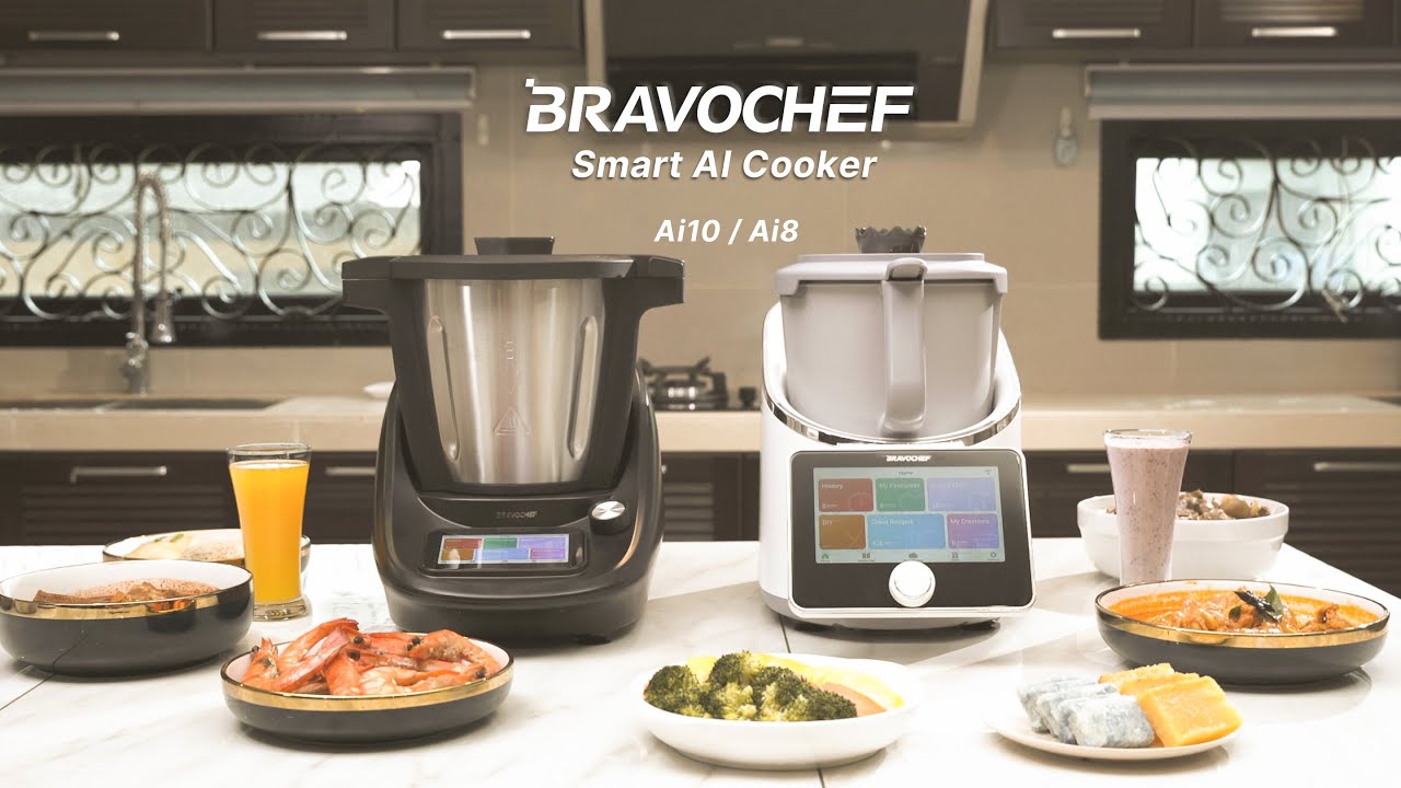 Bravochef Smart AI Cooker Ai8 & Ai10 - YouTube