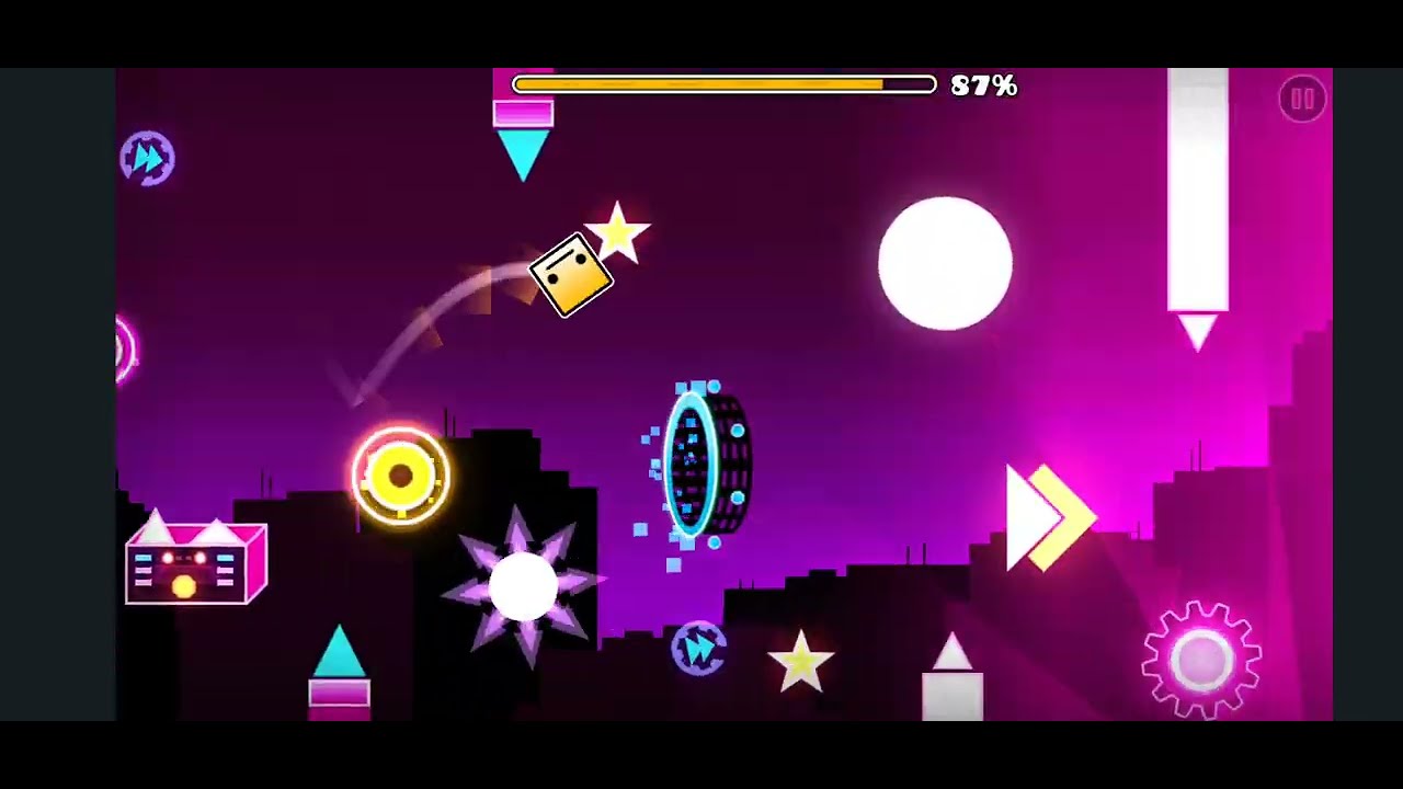 [93241586] two moons (by IPapelGD, Hard) [Geometry Dash] - YouTube