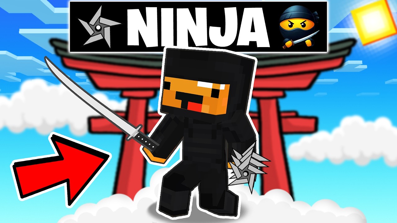 Am Devenit *NINJA* in Minecraft... - YouTube
