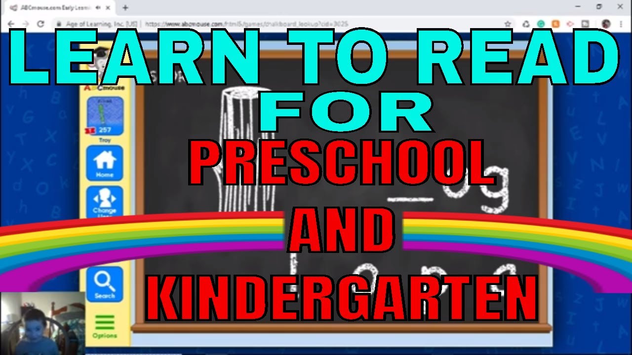 Learn How To Read For Kids - Reading Games For Kids - Kindergarten ...