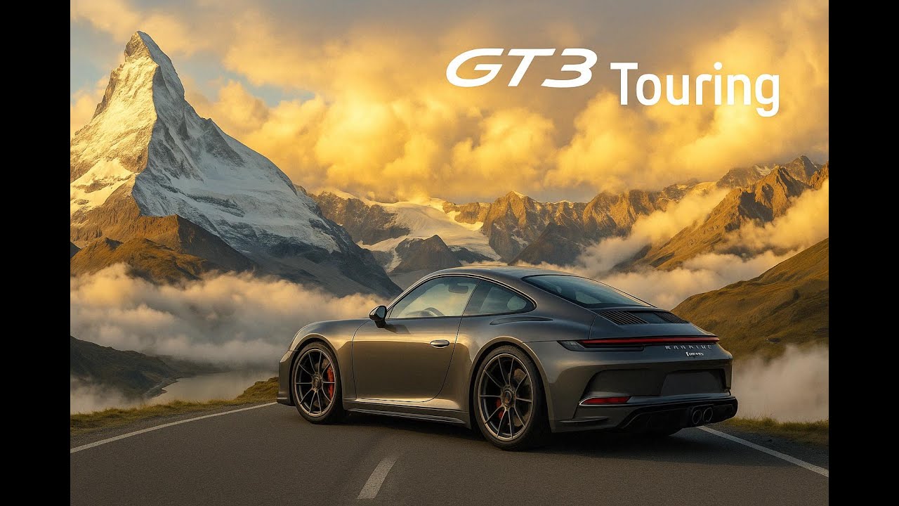 Porsche GT3 Touring Manual – Driving Through Mountain and Alps Passes # ...