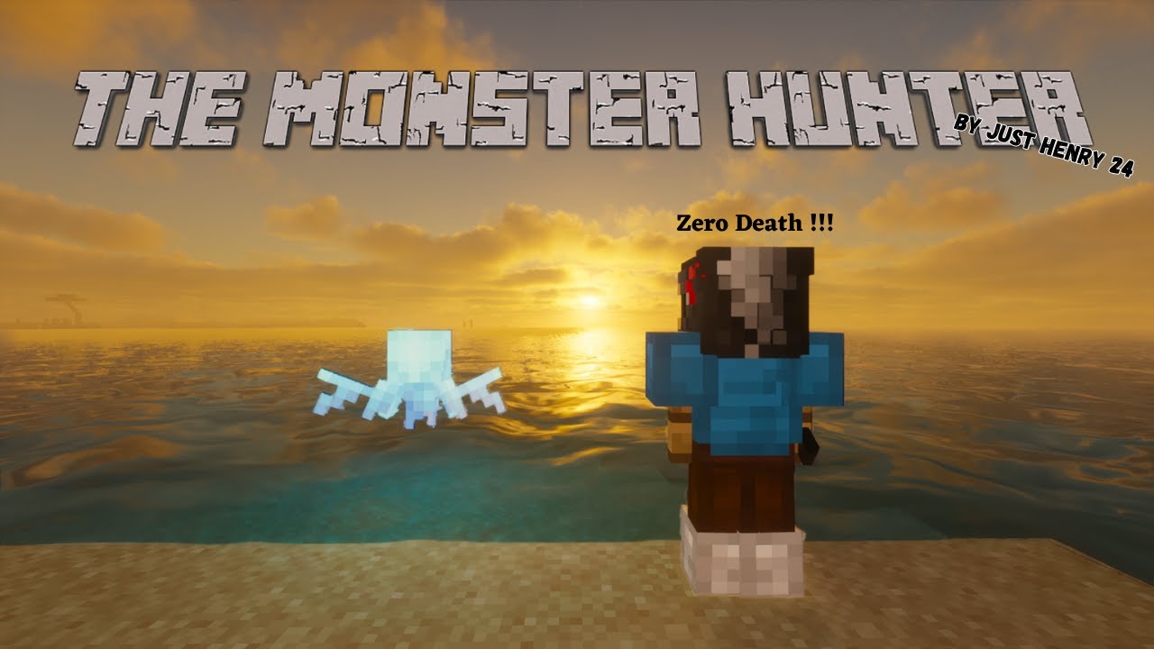 Minecraft Costum Map || The Monster Hunter - YouTube