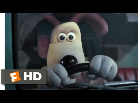 Wallace & Gromit: The Curse of the Were-Rabbit (2005) - Hot On Its Tail Scene (4/10) | Movieclips