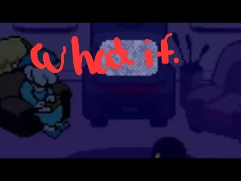 what if susie saw kris opening the fountain (deltarune animation) - YouTube