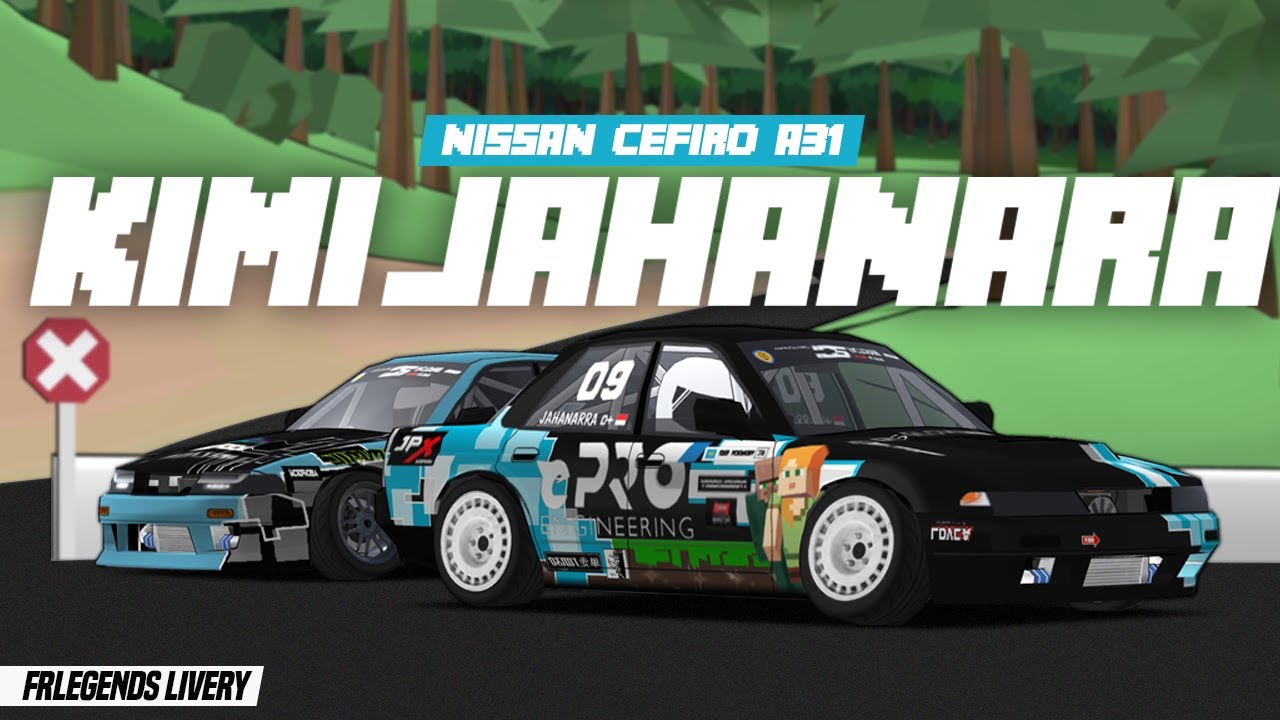 Nissan Cefiro A31 "Kimi Jahanarra" At Mijen IDS 2022 - Livery Frlegends ...