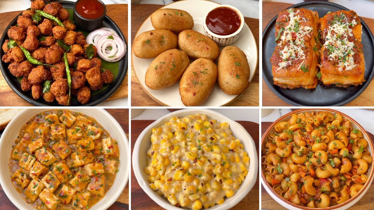 6 Instant Party Snacks Recipes | Instant Recipe For Evening Snacks ...