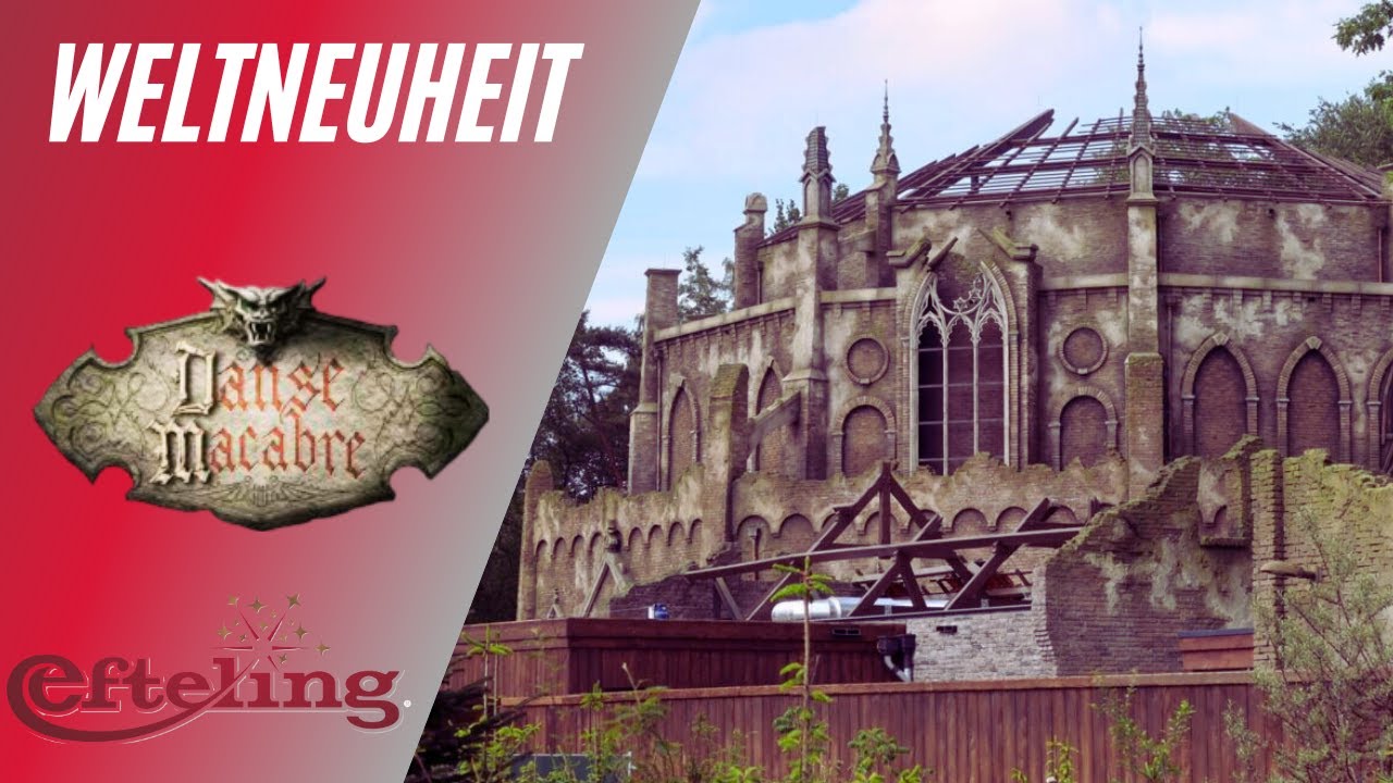 DANSE MACABRE ONRIDE Weltneuheit 2024 im EFTELING POV INTAMIN - YouTube