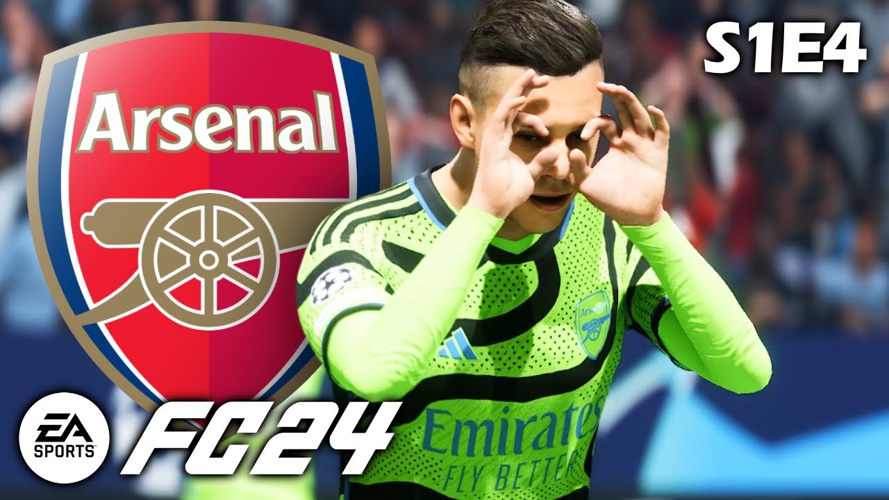 The most INSANE game ever. | FC 24 Arsenal Career Mode S1E4 - YouTube