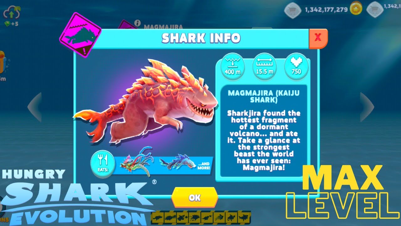 MAGMAJIRA Max Level! || Hungry Shark Evolution - YouTube