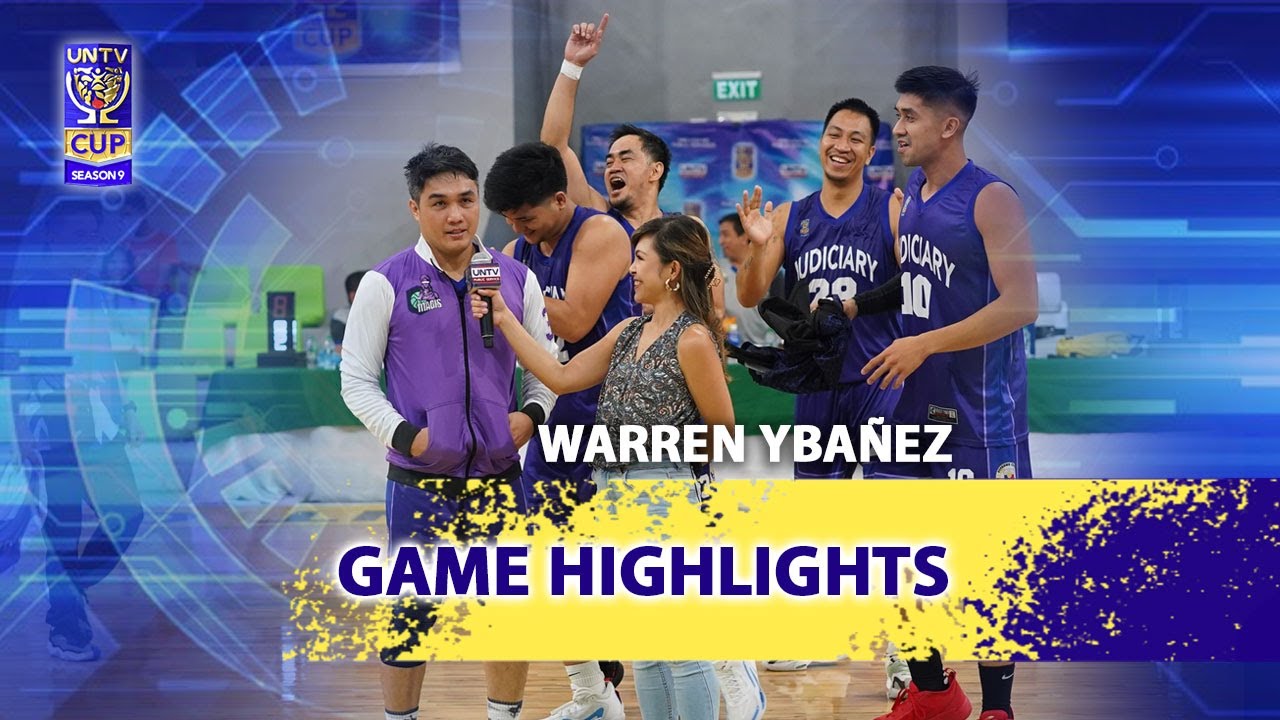 Best Player of the Game Highlights: Warren Ybañez | Judiciary Magis ...