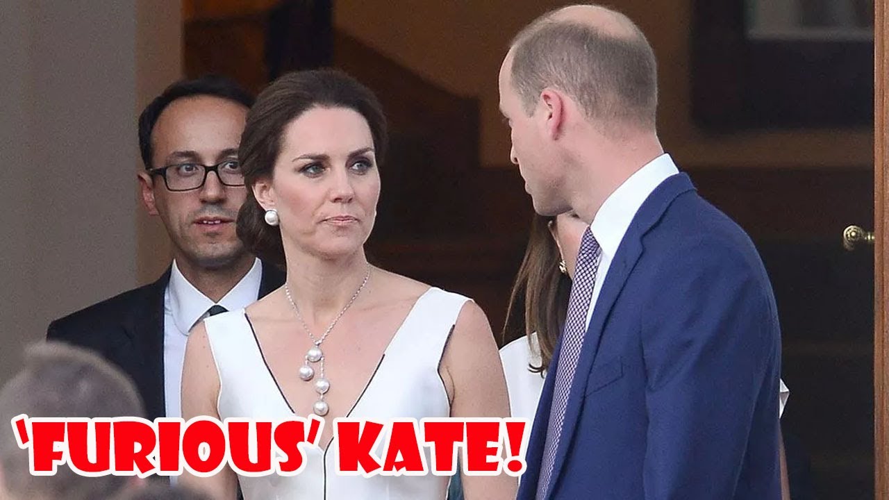 ‘Furious’ Kate 'couldn’t hide anger' at Prince William during important ...