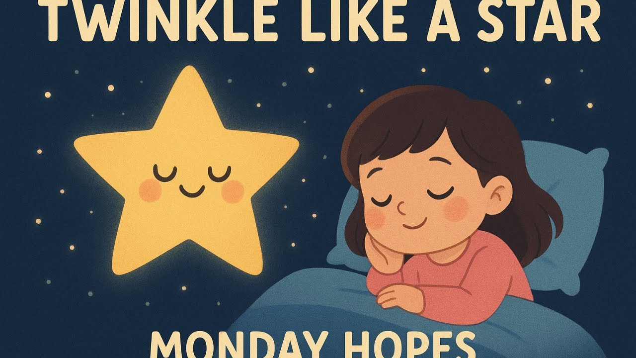 Twinkle Like A Star 🌙 | Lullaby for Kids | Monday Hopes - YouTube