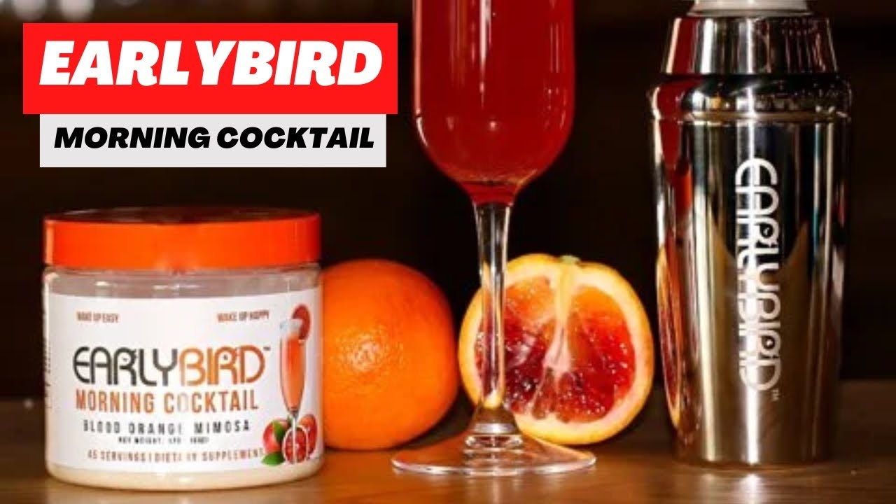 Earlybird Morning Energy Drink Powder to Get Your Day Started 💪 - YouTube