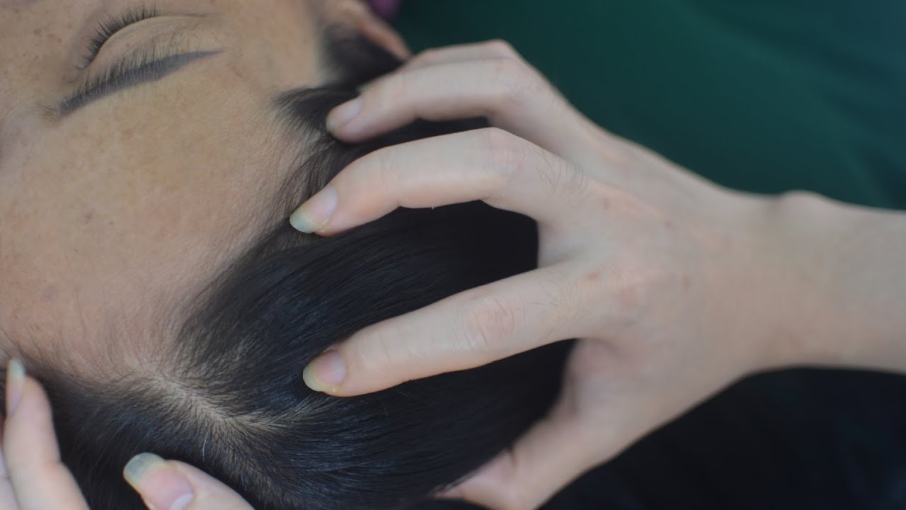 ASMR Head Scratching Real Person, Aggressive Scratch, Sound For Stress ...