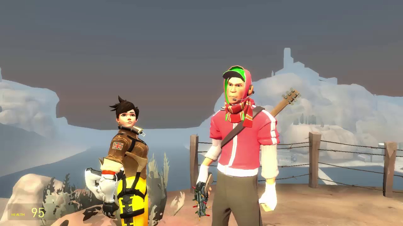 เมื่อ tracer กับ scout เจอกัน gmod EP 20 by เติ้ง - YouTube