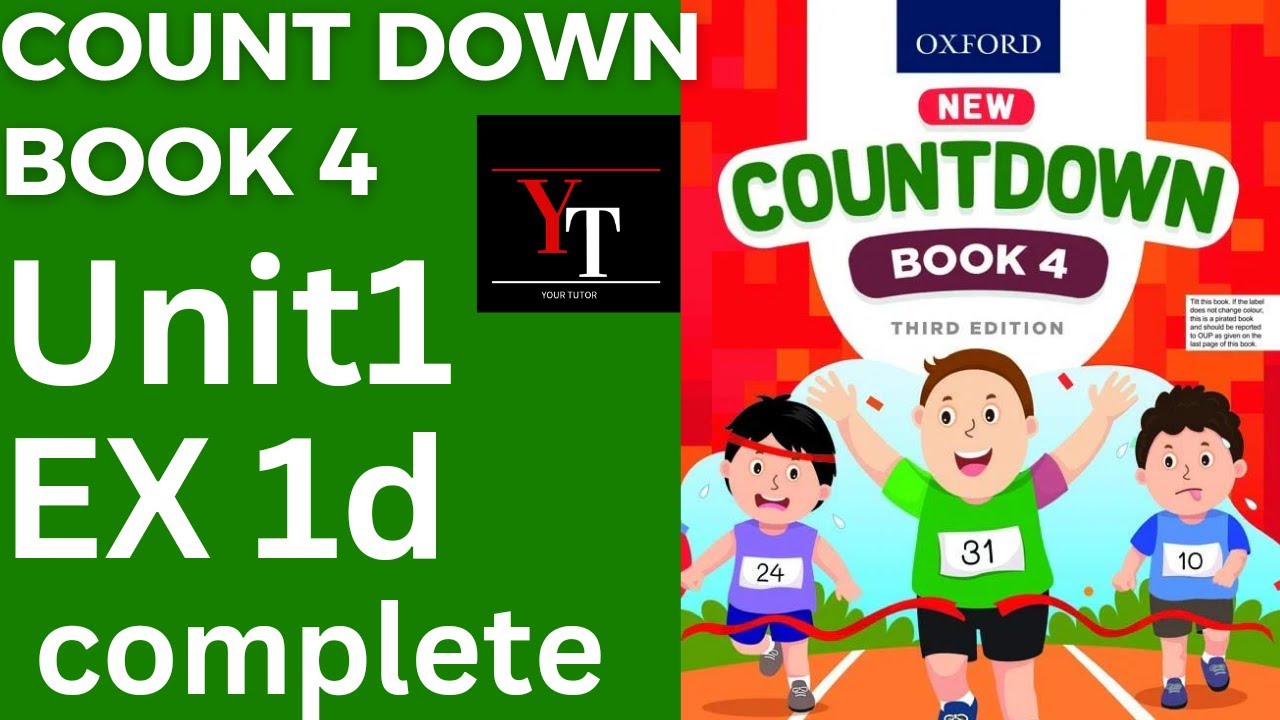 oxford countdown book class 4 Unit 1 Ex 1d || class 4 Unit 1 Ex 1d ...