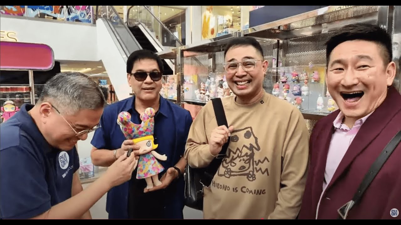 SM in Focus is live from SM Makati at POP MART pop-up store! - YouTube