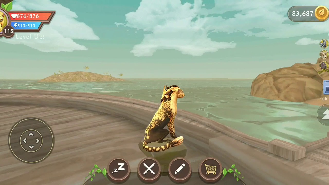 Wildcraft: tour of my new den! (beach) - YouTube