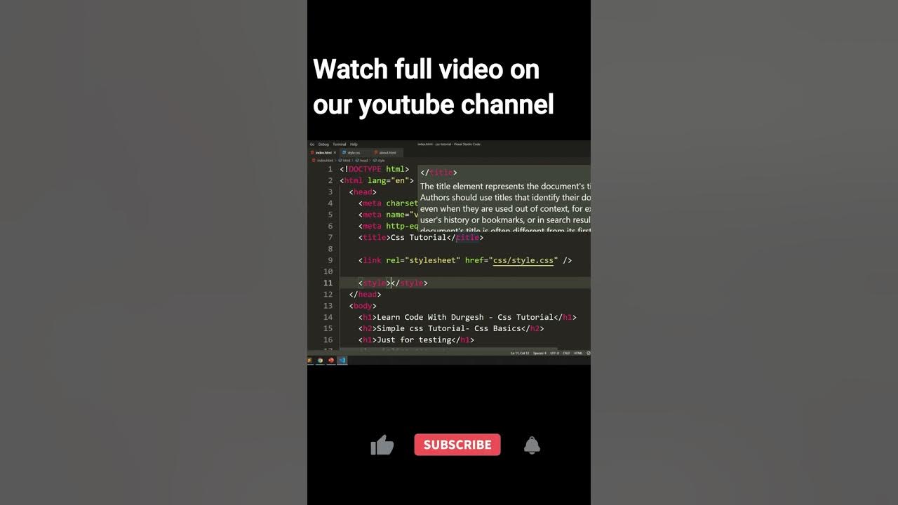 Learn CSS Easy Explanation in Hindi - YouTube