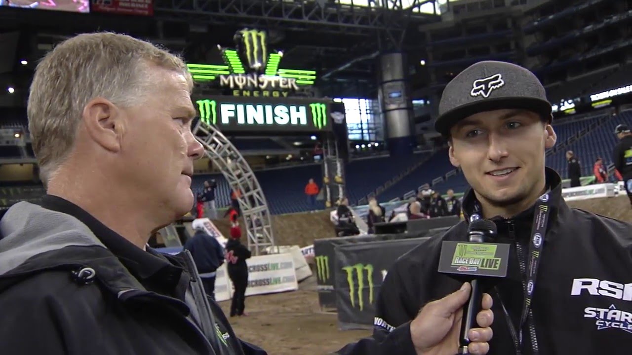 2016 - Race Day LIVE! - Detroit - Jesse Wentland Interview - YouTube