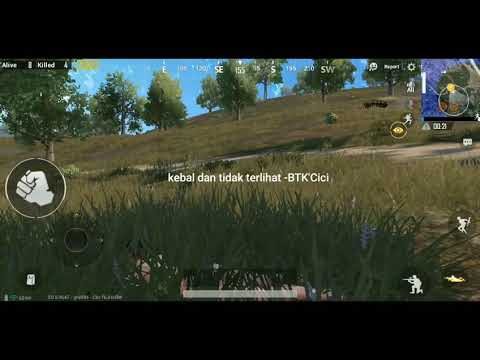Telanjang gaming di rumput erangel PUBGM