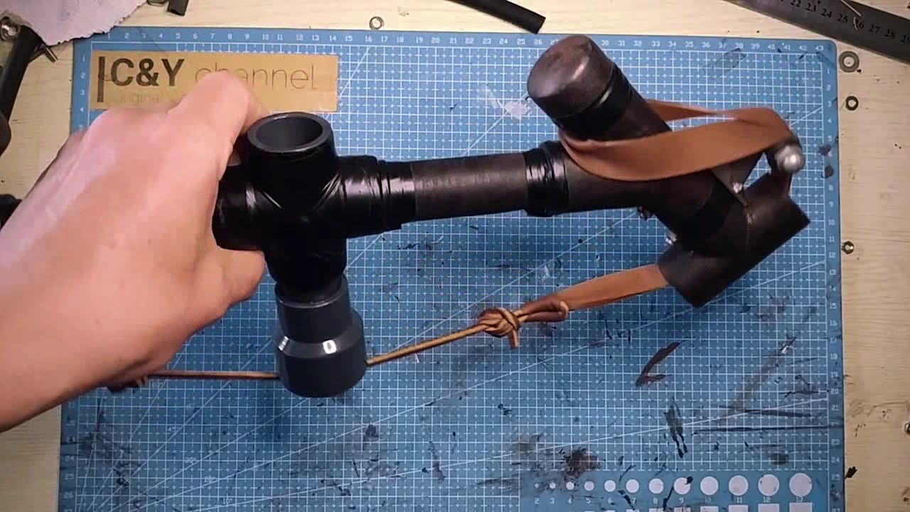 SlingBow String/DIY/Archery /how I made/ make a Slingbow String from ...
