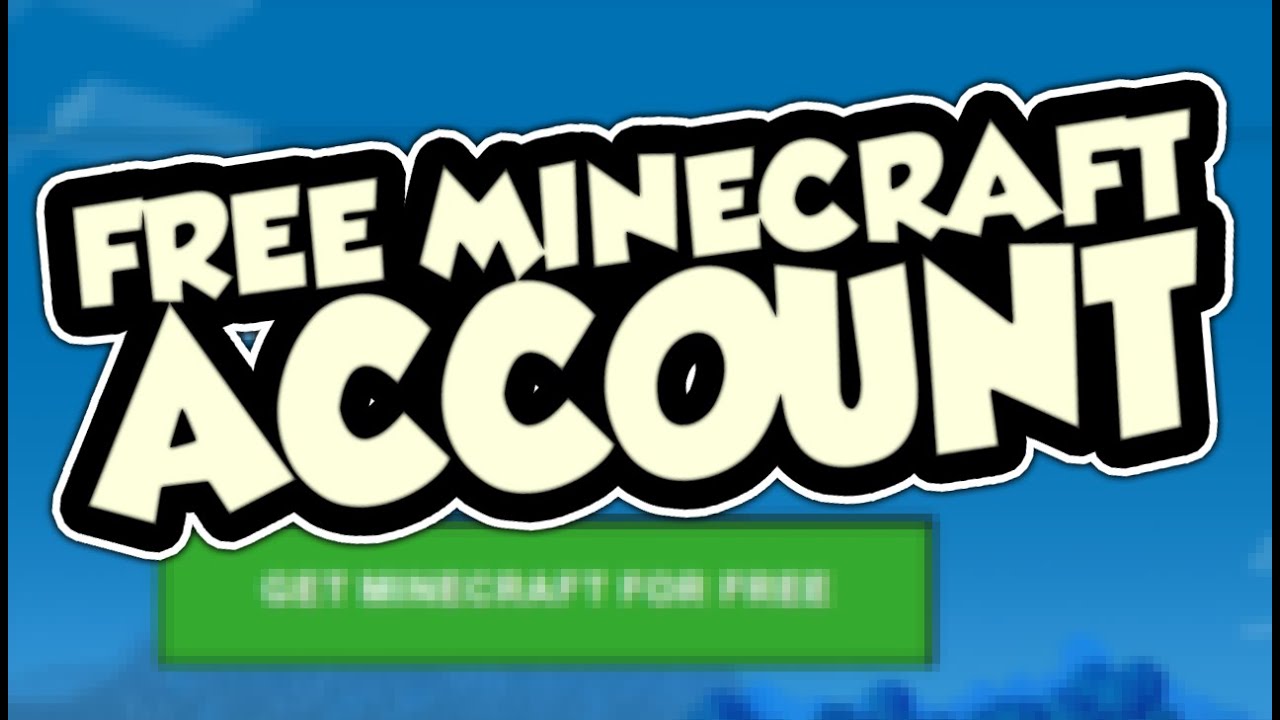 How to get a free minecraft account 2020 (giveaway) - YouTube